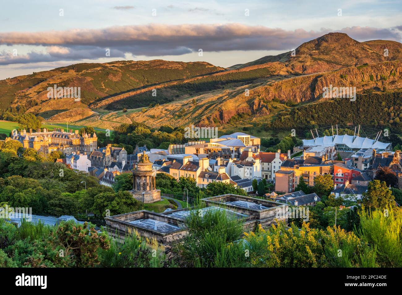 Arthur’s Seat, Palace of Holyroodhouse, Burns Monument, Scottish ...