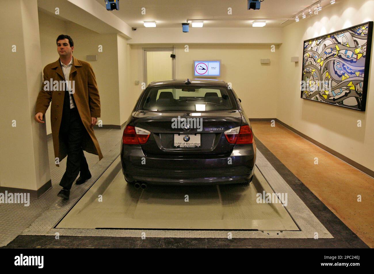 Ari Milstein, director of planning for Automotion Parking Systems ...