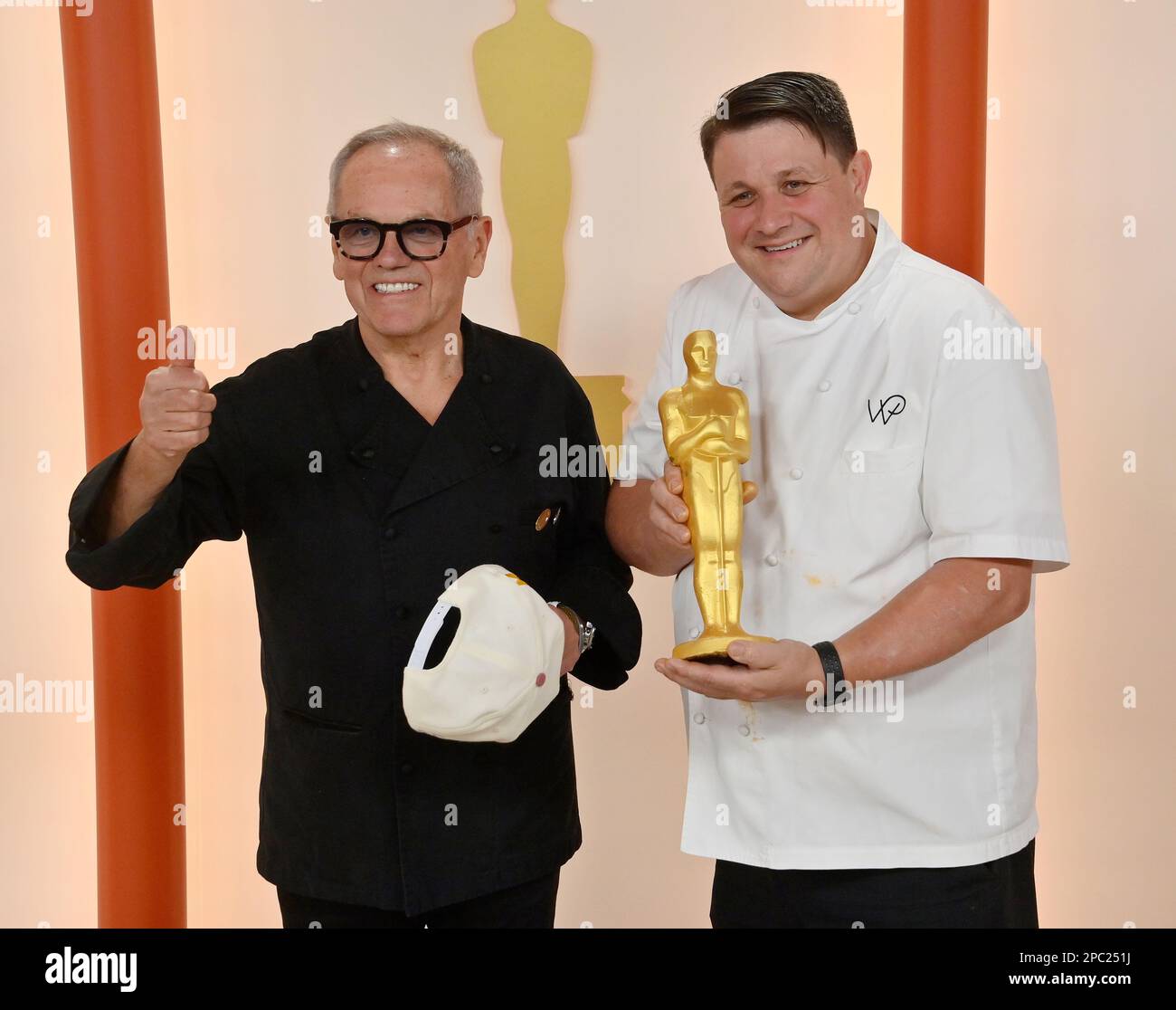 (L-R) Wolfgang Puck and Eric Klein attend the 95th annual Academy ...