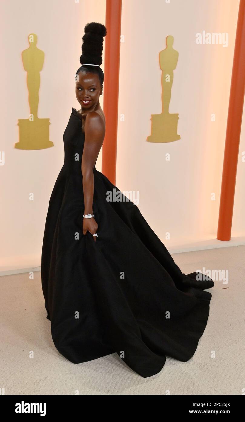 Danai Gurira attends the 95th annual Academy Awards at the Dolby ...