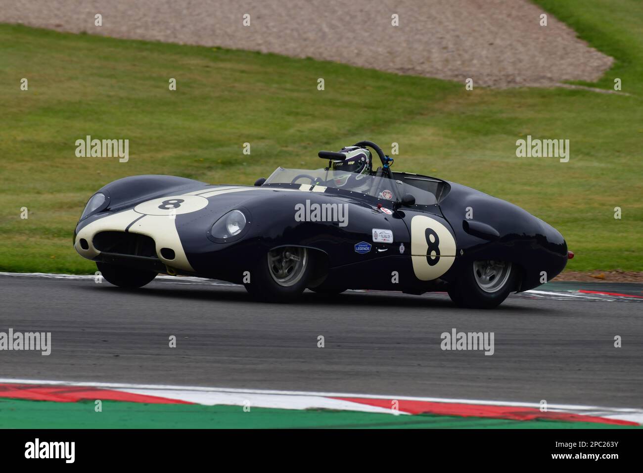 Max Girardo, James Cottingham, Lister Jaguar Costin, RAC Pall Mall Cup ...