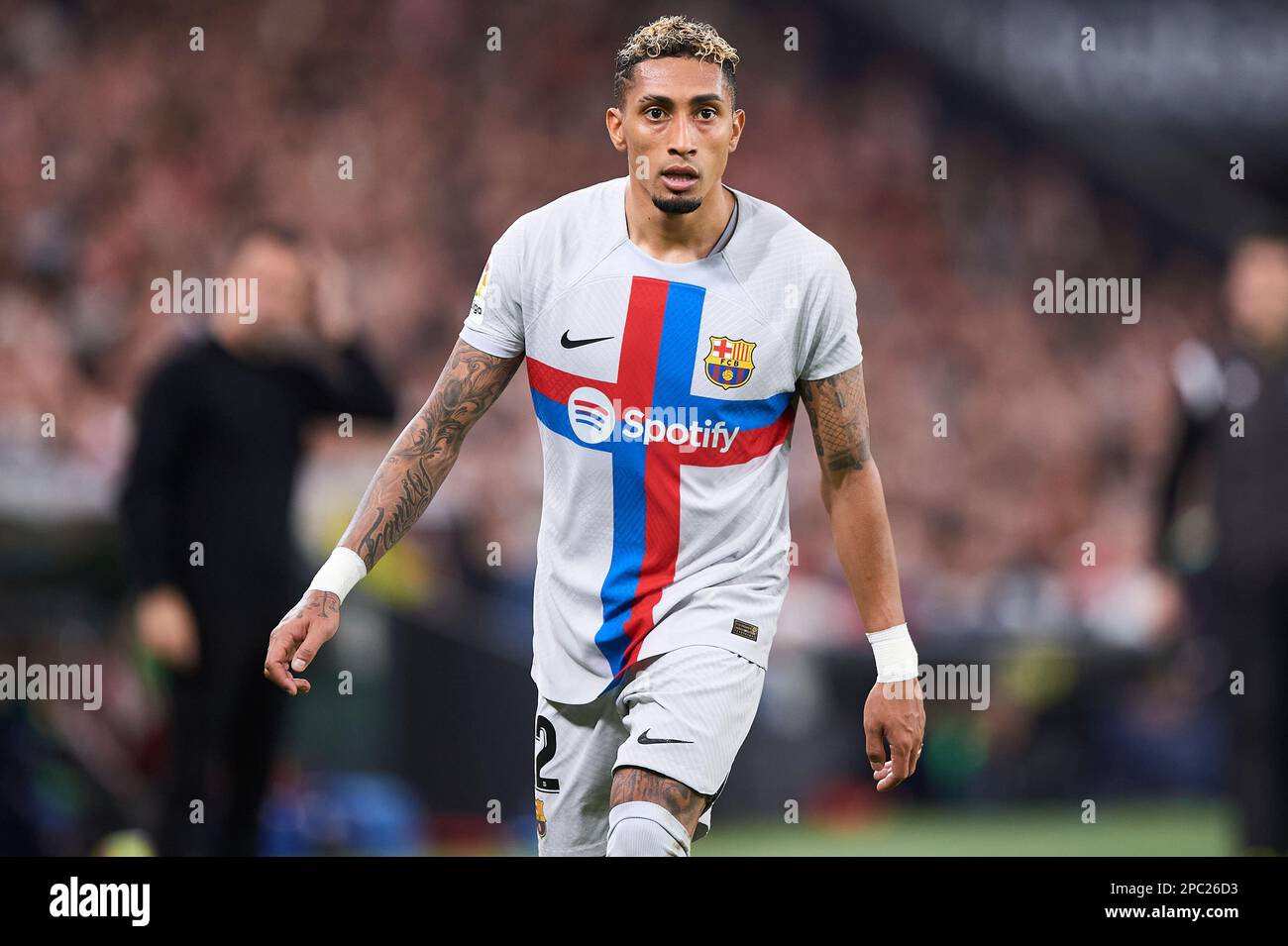 Raphael Dias 'Raphinha’ of FC Barcelona during the La Liga match ...