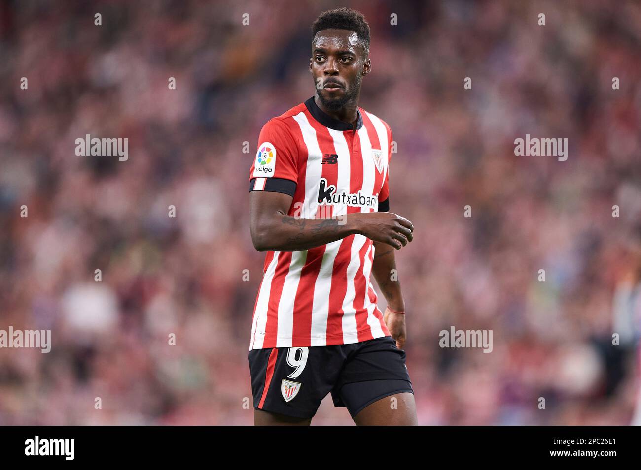 Inaki Williams of Athletic Club during the La Liga match between ...