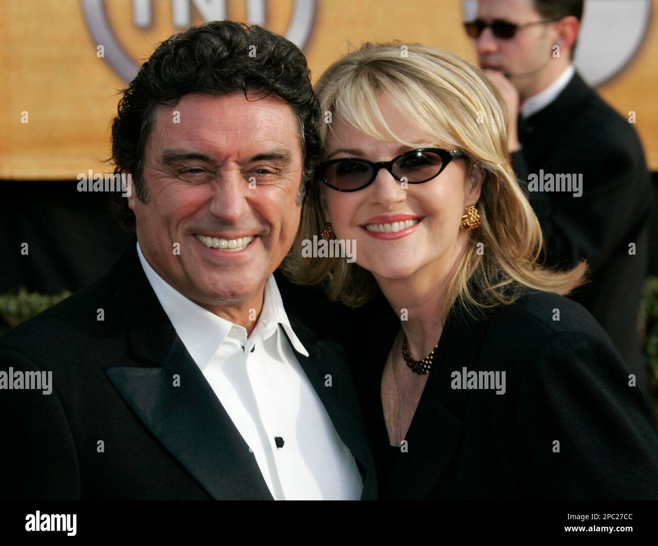 Actor Ian McShane, left, and wife Gwen Humble arrive at the 13th Annual ...