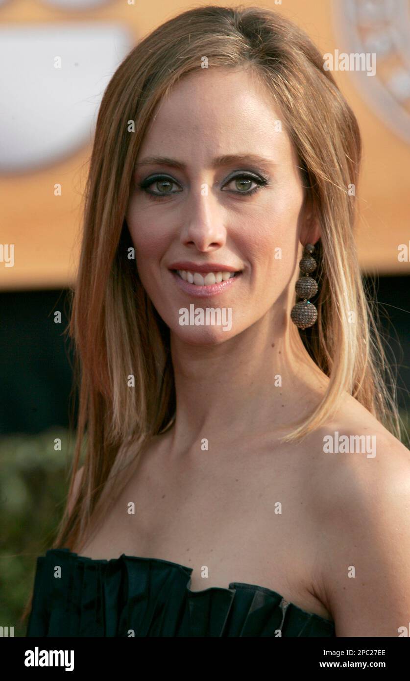 Kim Raver arrives at the 13th Annual Screen Actors Guild Awards on ...