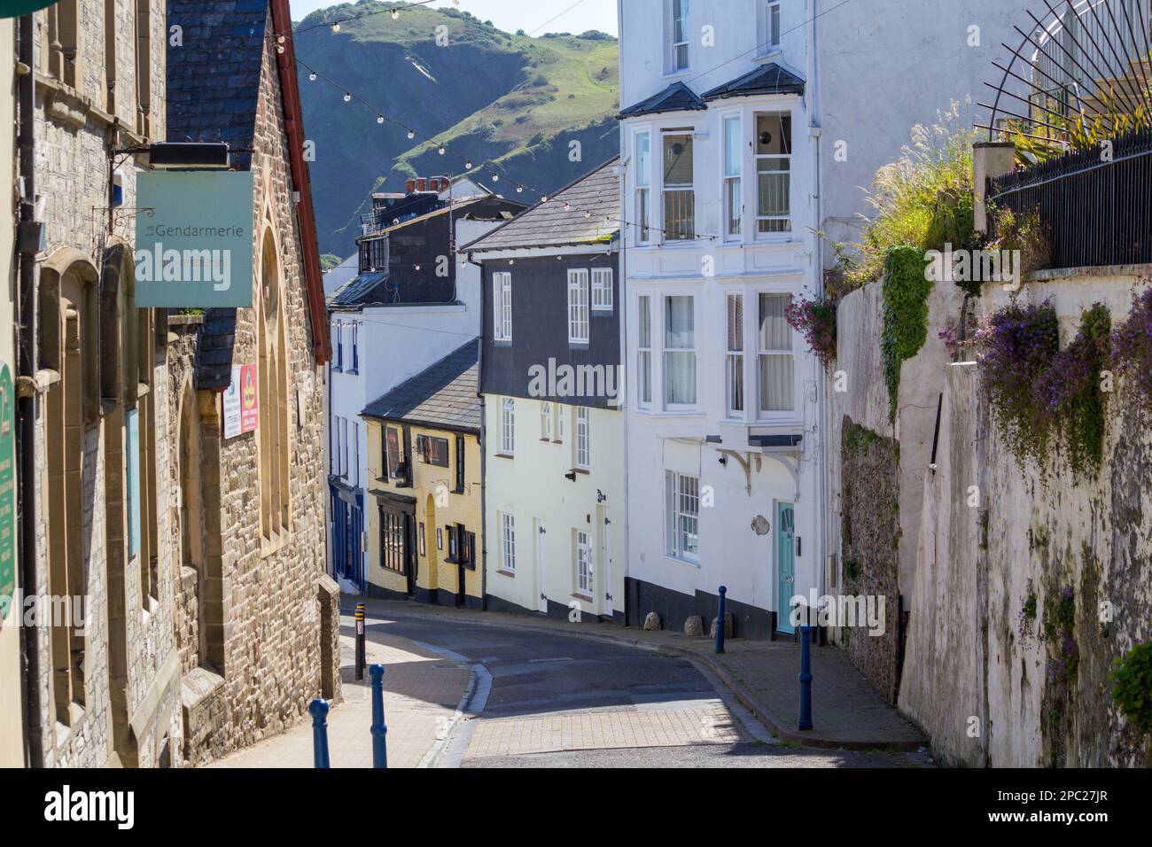 Fore Street, Ilfracombe, North Devon, UK Stock Photo - Alamy