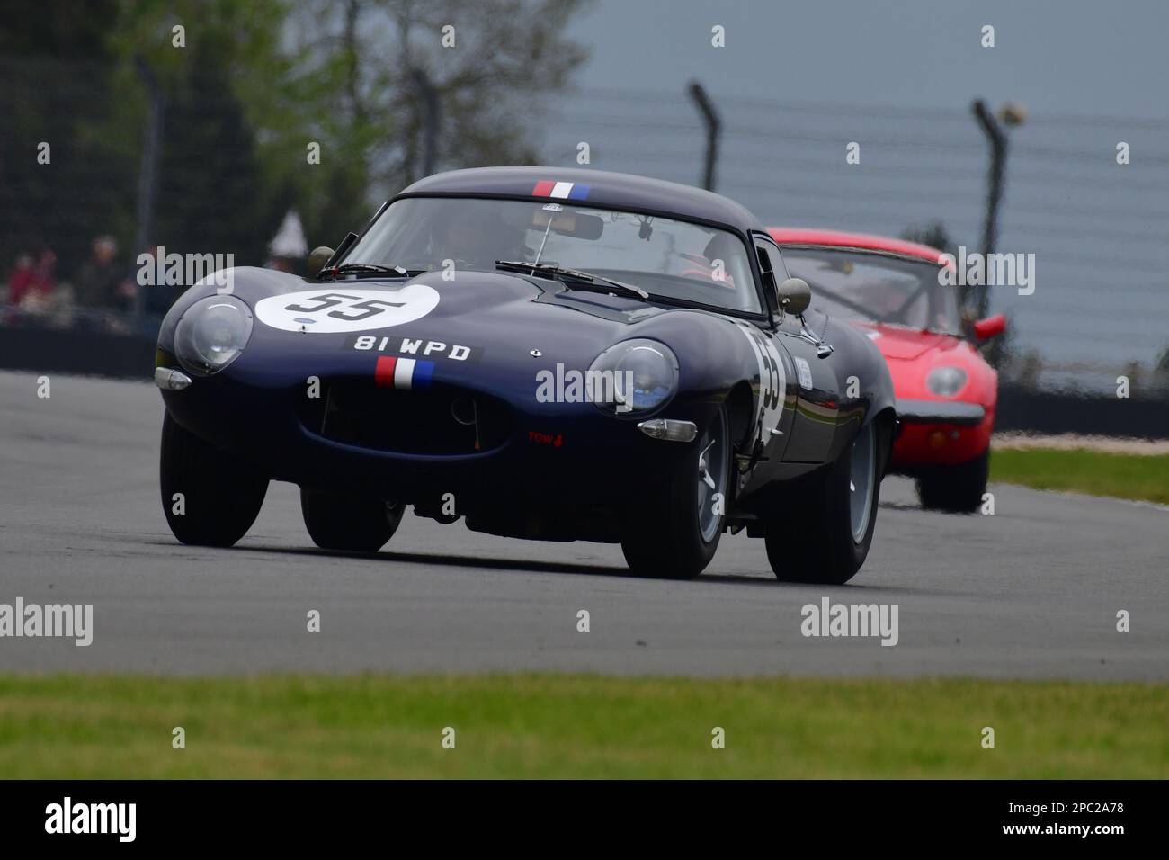 Martin Melling, Mark Burton, Jason Minshaw, Jaguar E-Type Low Drag, RAC ...