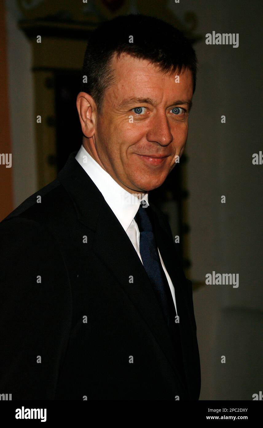 Peter Morgan, screenwriter for the film "The Queen," arrives at the ...