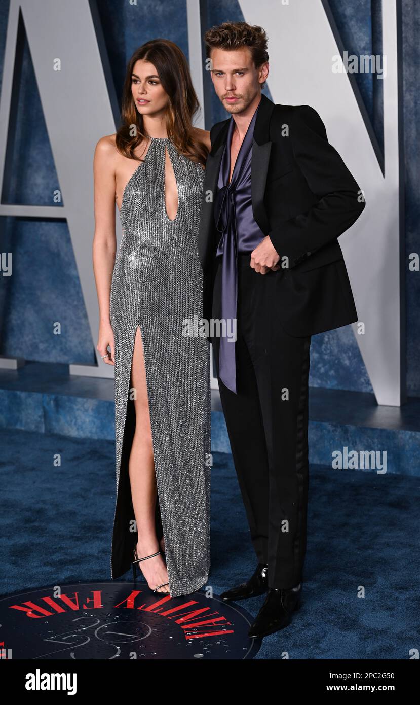 Los Angeles, USA. 13th Mar, 2023. Kaia Gerber and Austin Butler ...