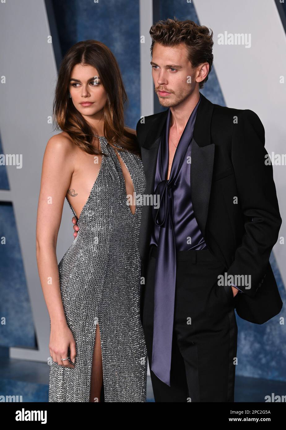 Los Angeles, USA. 13th Mar, 2023. Kaia Gerber and Austin Butler ...