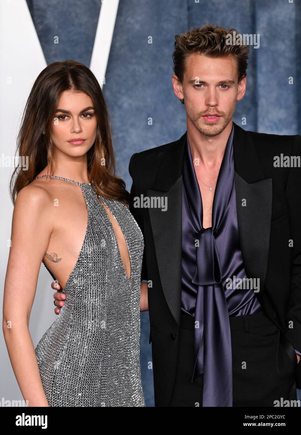 Los Angeles, USA. 13th Mar, 2023. Kaia Gerber and Austin Butler ...