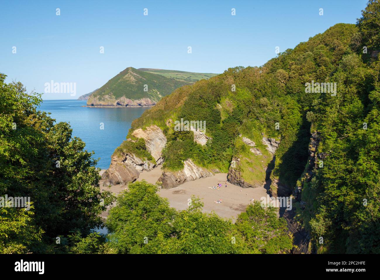 Broadsands Beach, Berrynarbor, North Devon, UK Stock Photo - Alamy