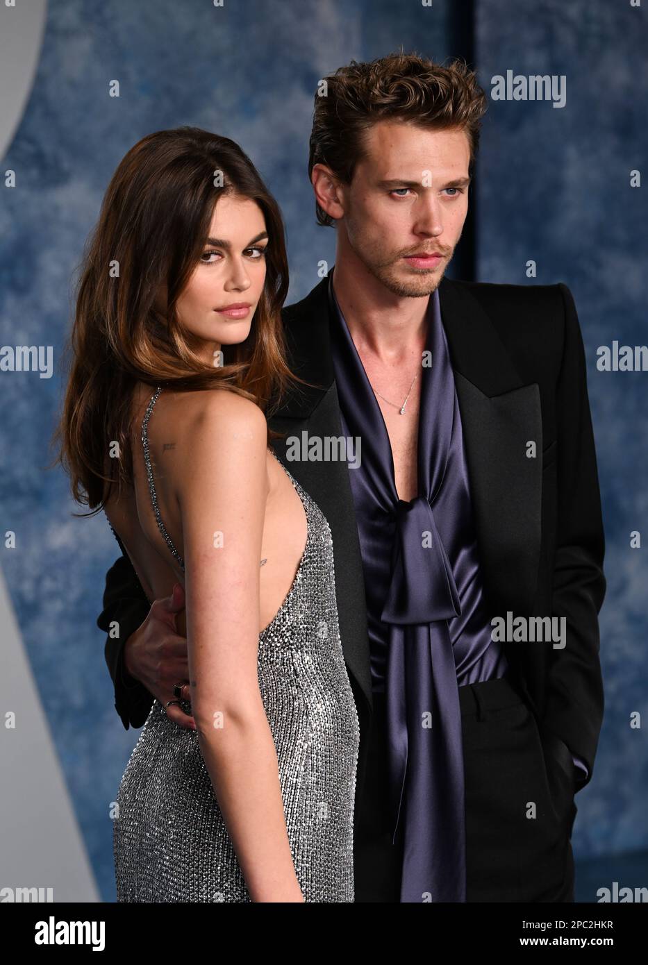 Los Angeles, USA. 13th Mar, 2023. Kaia Gerber and Austin Butler ...