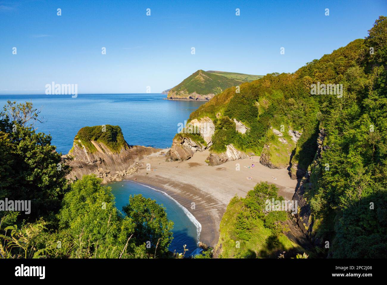 Broadsands Beach, Berrynarbor, North Devon, UK Stock Photo - Alamy