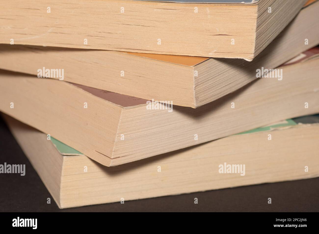 A stack of often read fiction novels Stock Photo - Alamy