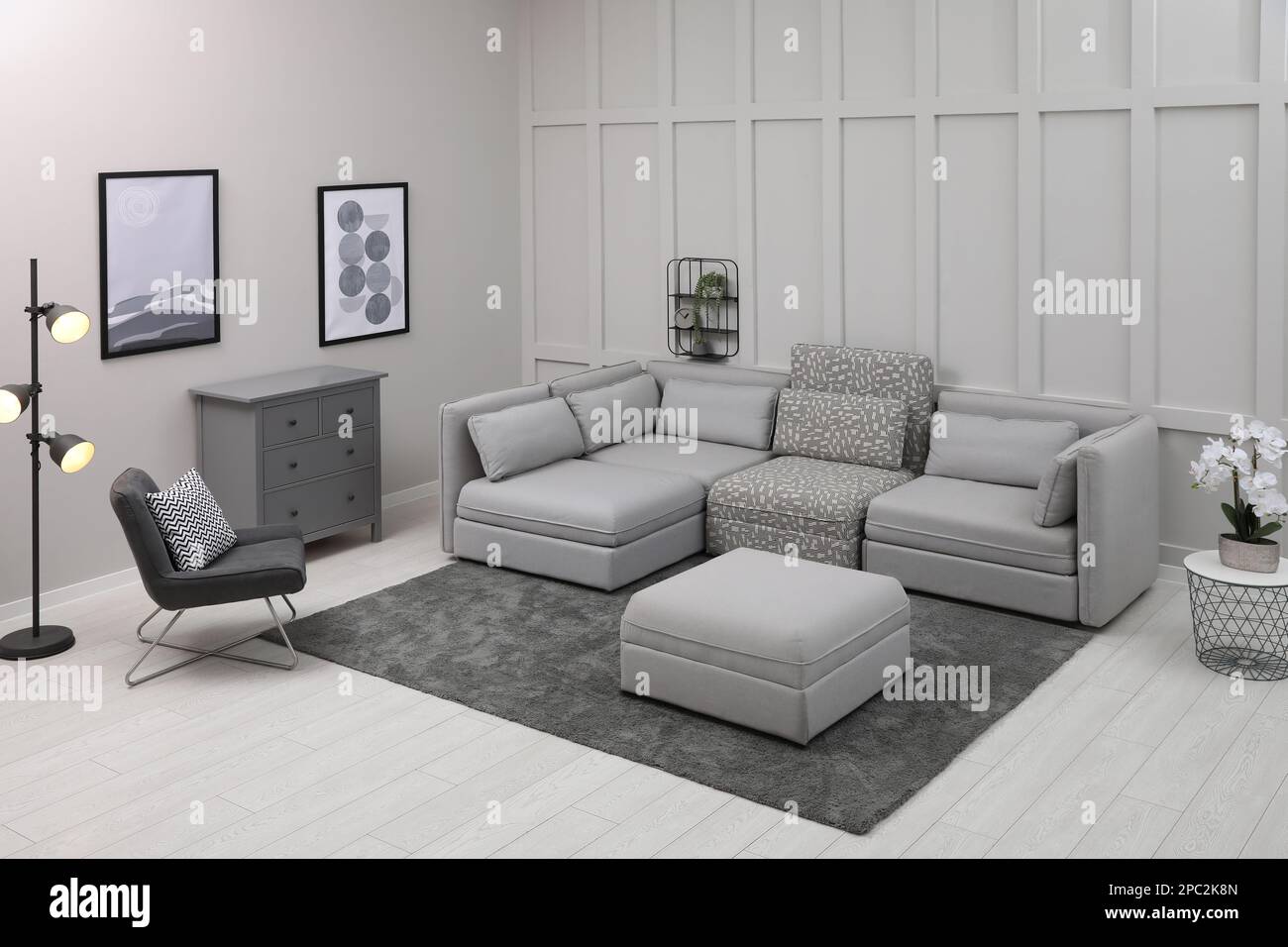 Sectional sofa modular sofa hi-res stock photography and images - Alamy