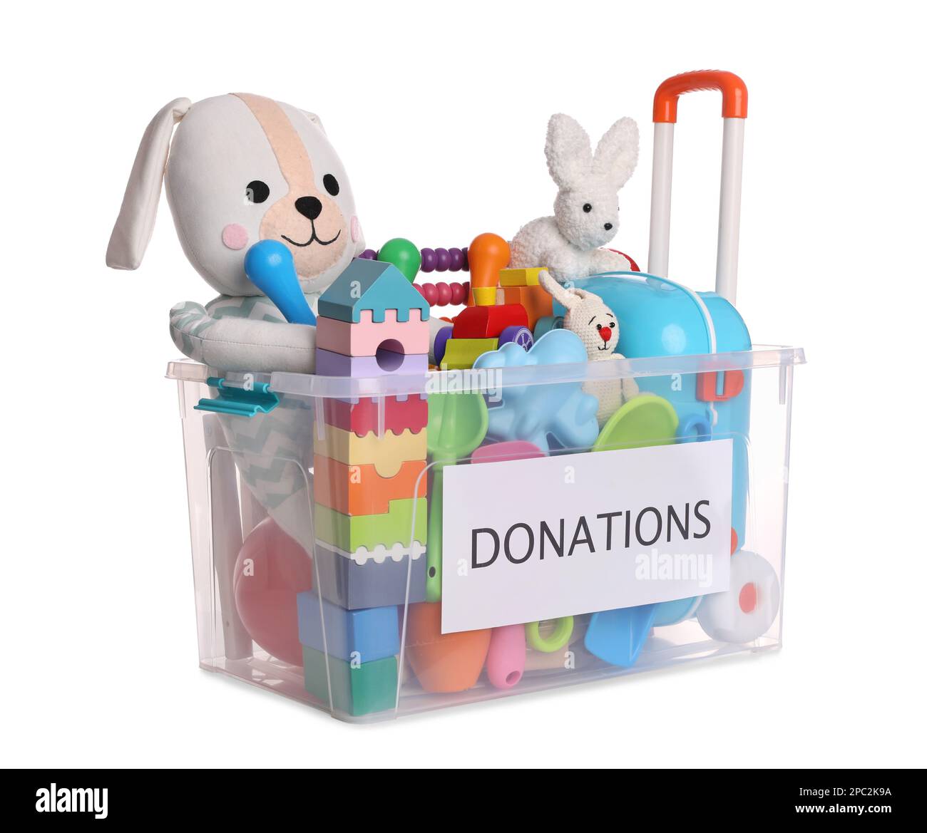 Donation box voluntary help children hi-res stock photography and ...