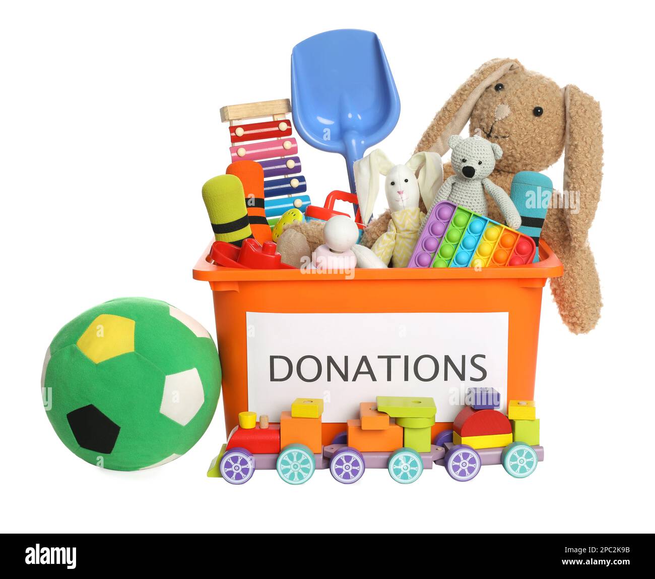 Kid donation box hi-res stock photography and images - Alamy