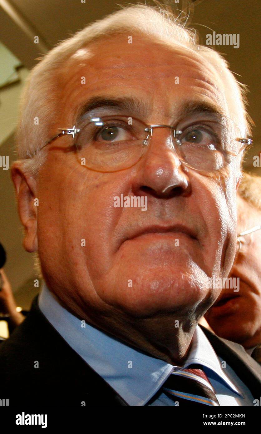 Peter Hartz , the German labour reformer on trial for corruption at ...