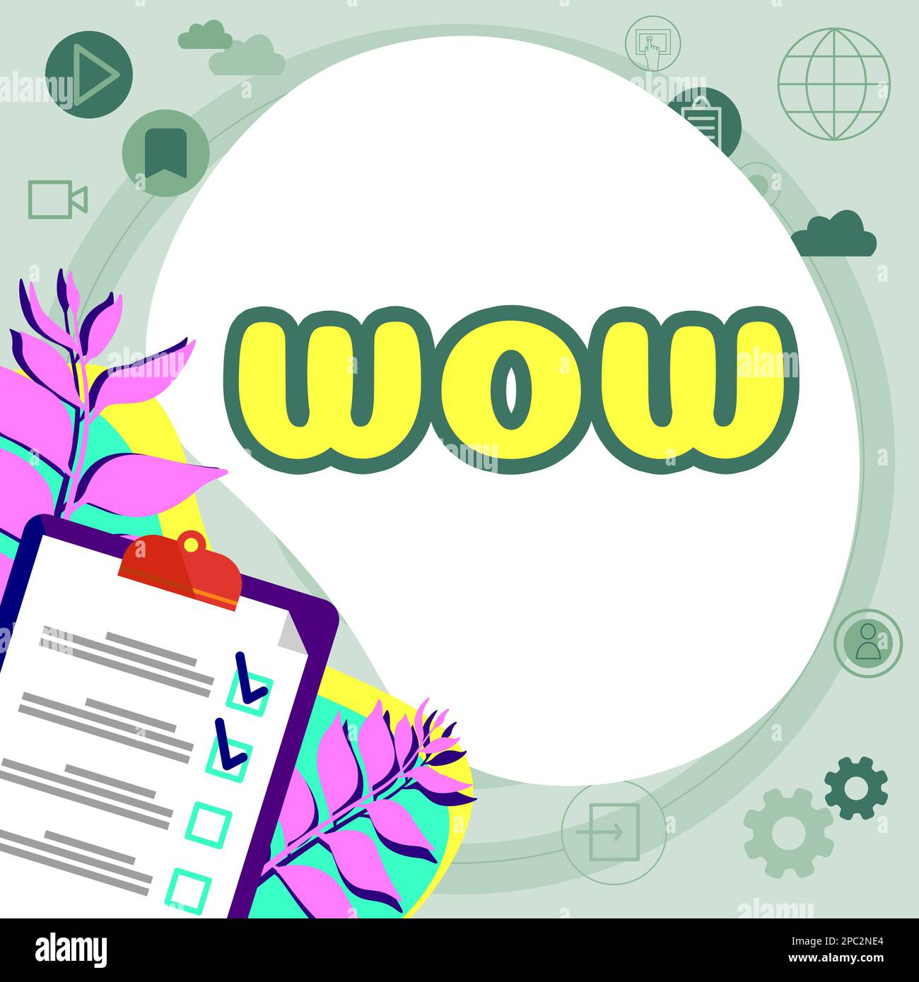 Conceptual caption Wow. Business approach Expressing astonishment and ...