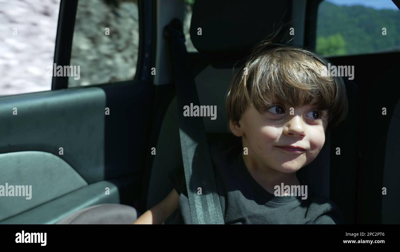 Child wearing seatbelt hi-res stock photography and images - Alamy