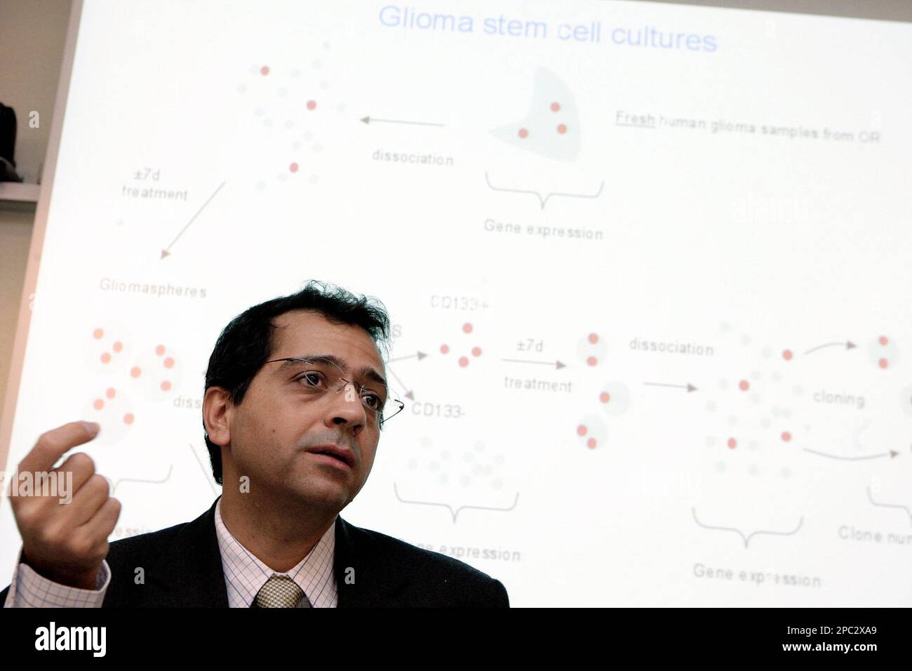 Ariel Ruiz i Altaba, professor of Departement of Genetic Medicine and ...