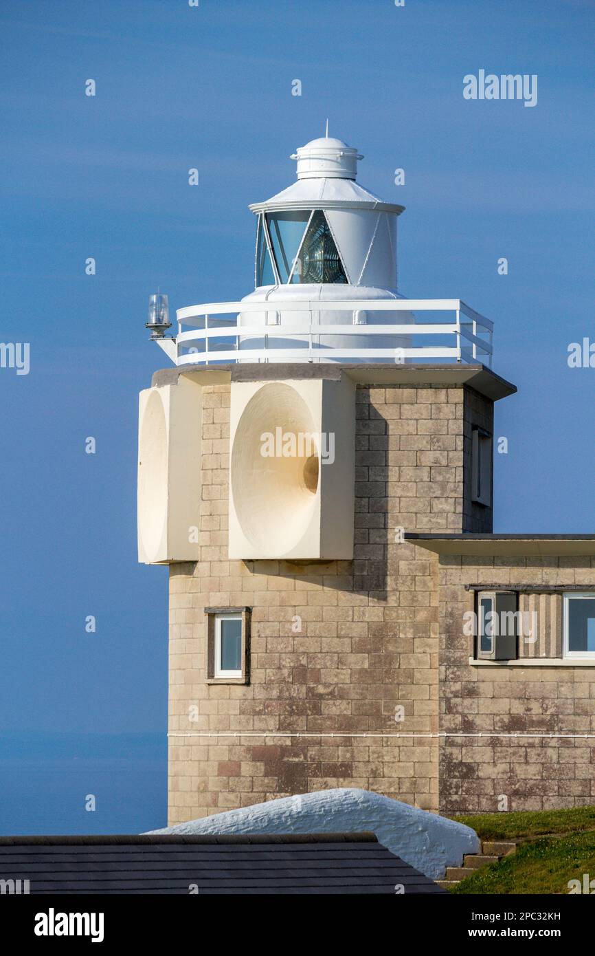 Bull Point Lighthouse, Mortehoe, North Devon, UK Stock Photo - Alamy