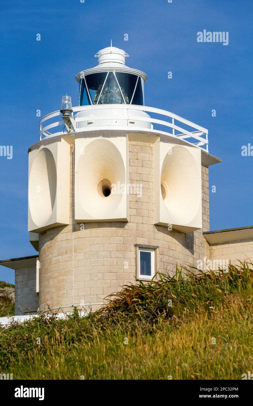 Bull Point Lighthouse, Mortehoe, North Devon, UK Stock Photo - Alamy