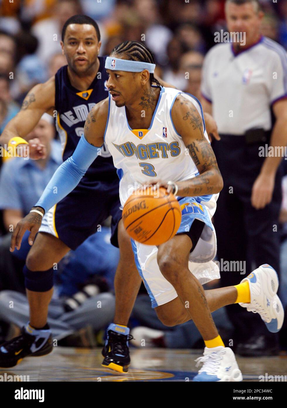 Allen Iverson Grizzlies Hot Corner Nba S Allen Iverson The Answer