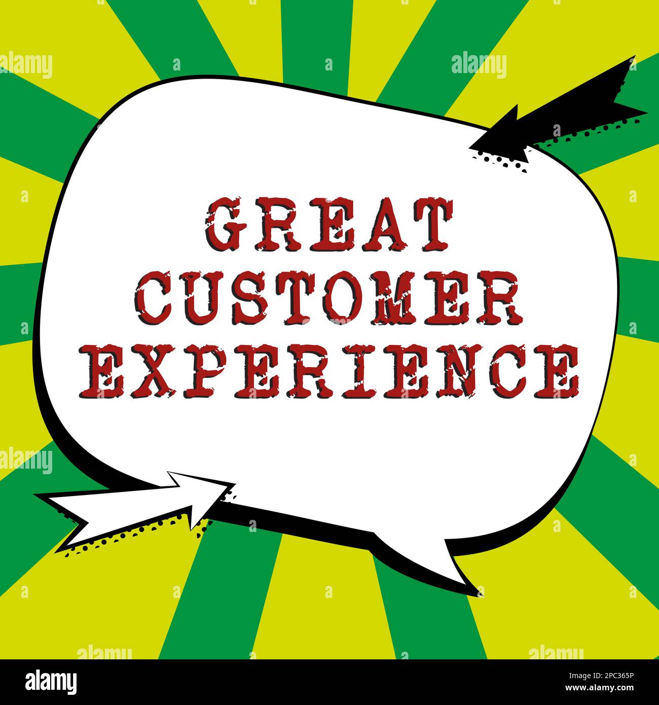 Inspiration showing sign Great Customer Experience. Concept meaning ...