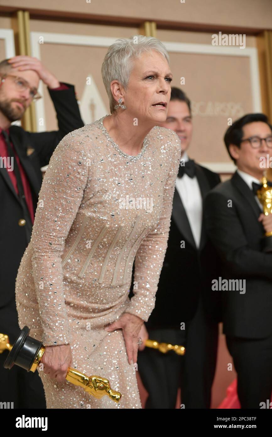 Los Angeles, Ca. 12th Mar, 2023. Jamie Lee Curtis in the press room at ...
