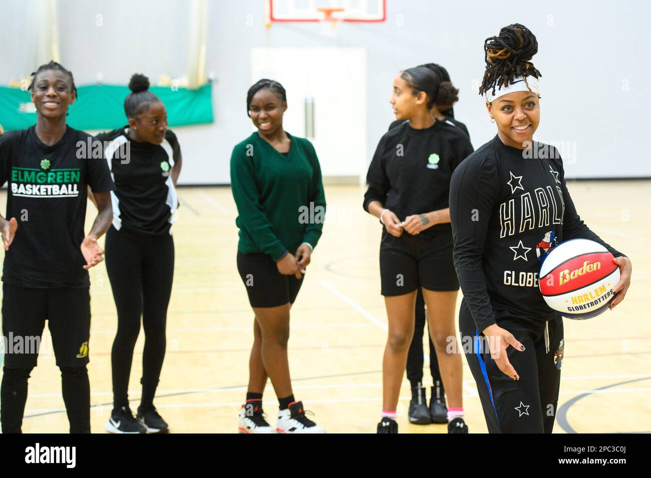 EDITORIAL USE ONLY Cherelle "Torch" George from the Harlem ...