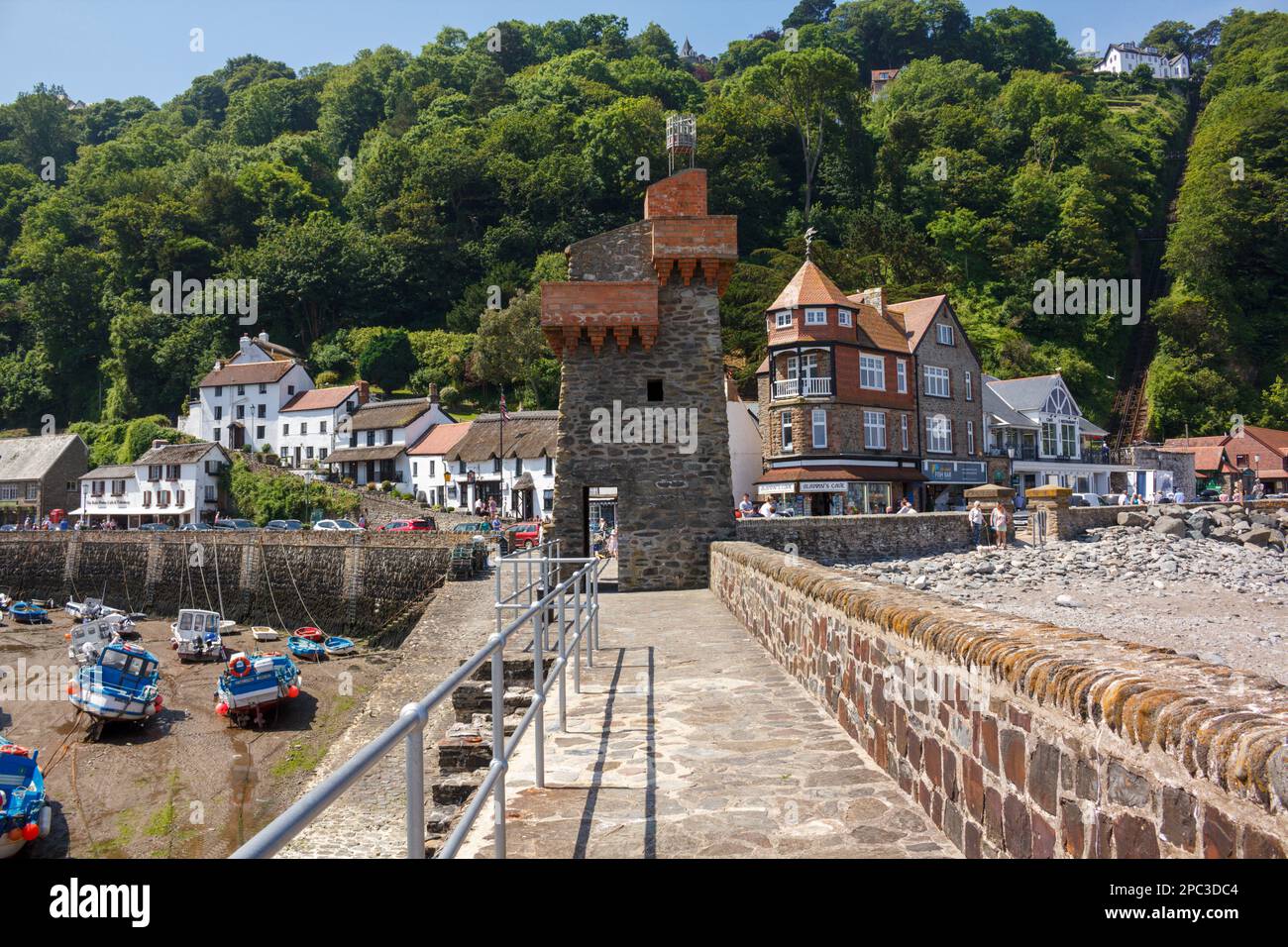 Lynton, North Devon, UK Stock Photo - Alamy