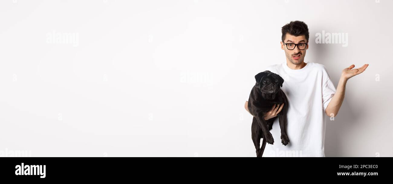 Image of confused dog hi-res stock photography and images - Alamy