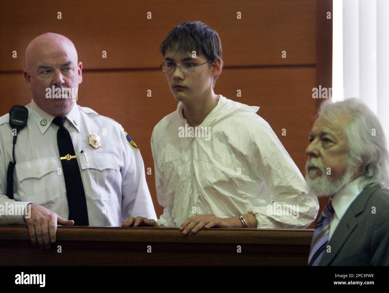 John Odgren, 16, of Princeton, Mass., is arraigned in Framingham, Mass ...