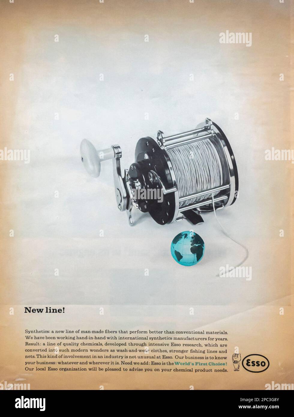 1960s advertisement esso hi-res stock photography and images - Alamy