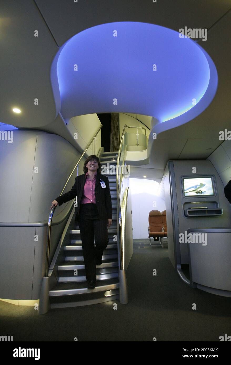 Corky Townsend, Boeing's chief project engineer, 747 Program descends ...