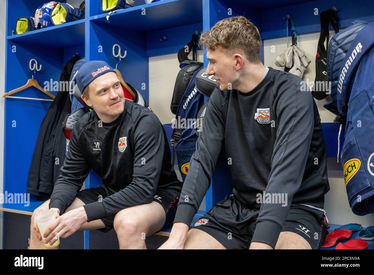 13 March 2023, Bavaria, Munich: Ice hockey: DEL, media round with ...