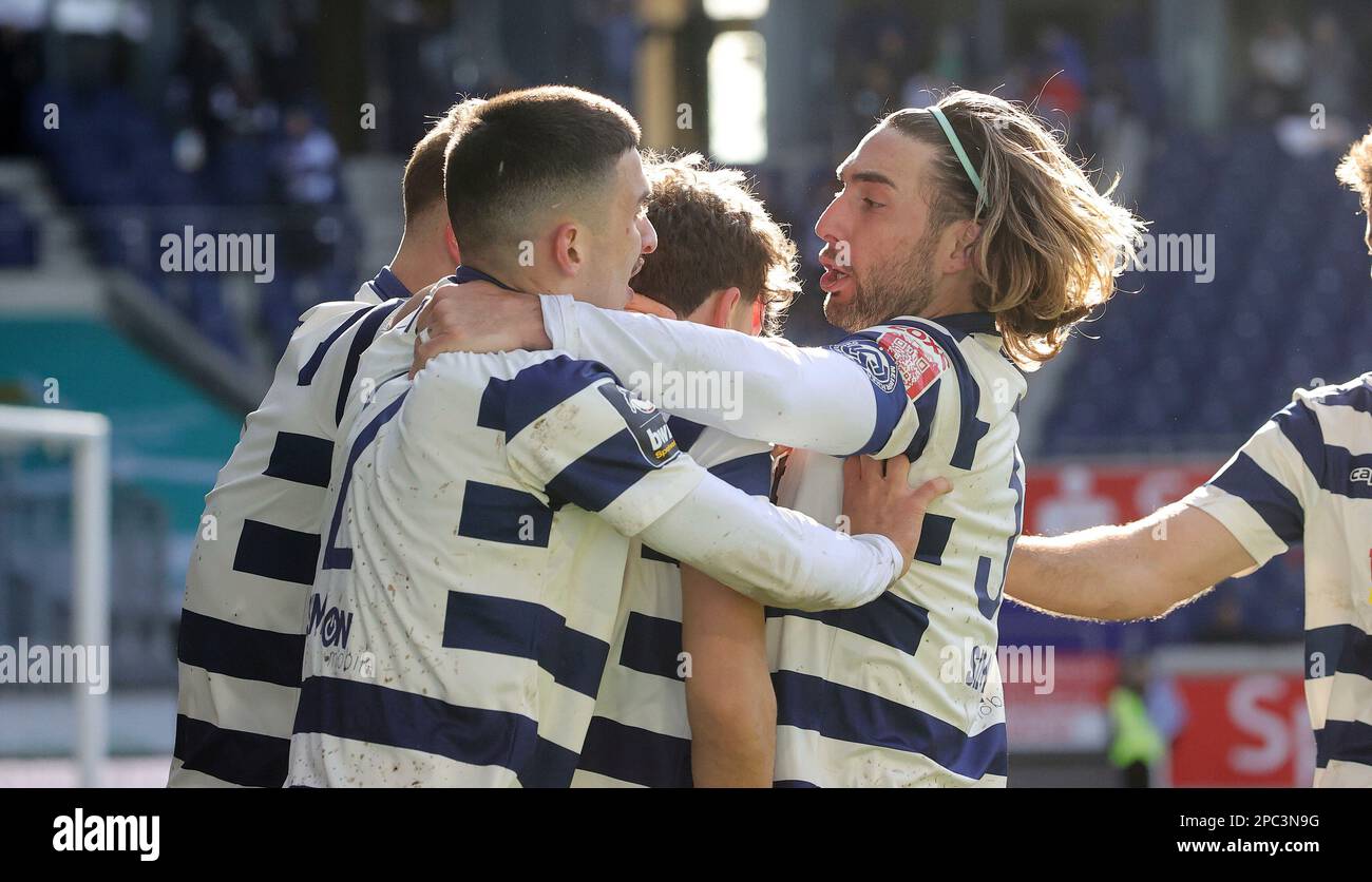 firo: 11.03.2023, football, soccer: 3rd Bundesliga: MSV Duisburg ... firo: 11.03.2023, football, soccer: 3rd Bundesliga: MSV Duisburg ...