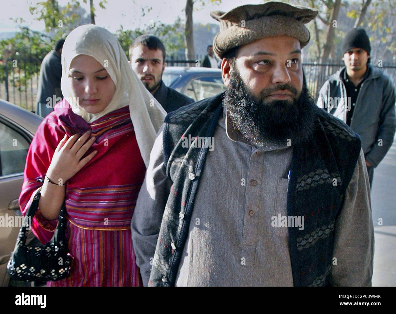 Sajad Ahmed Rana with his daughter Molly Campbell, also known as Misbah ...