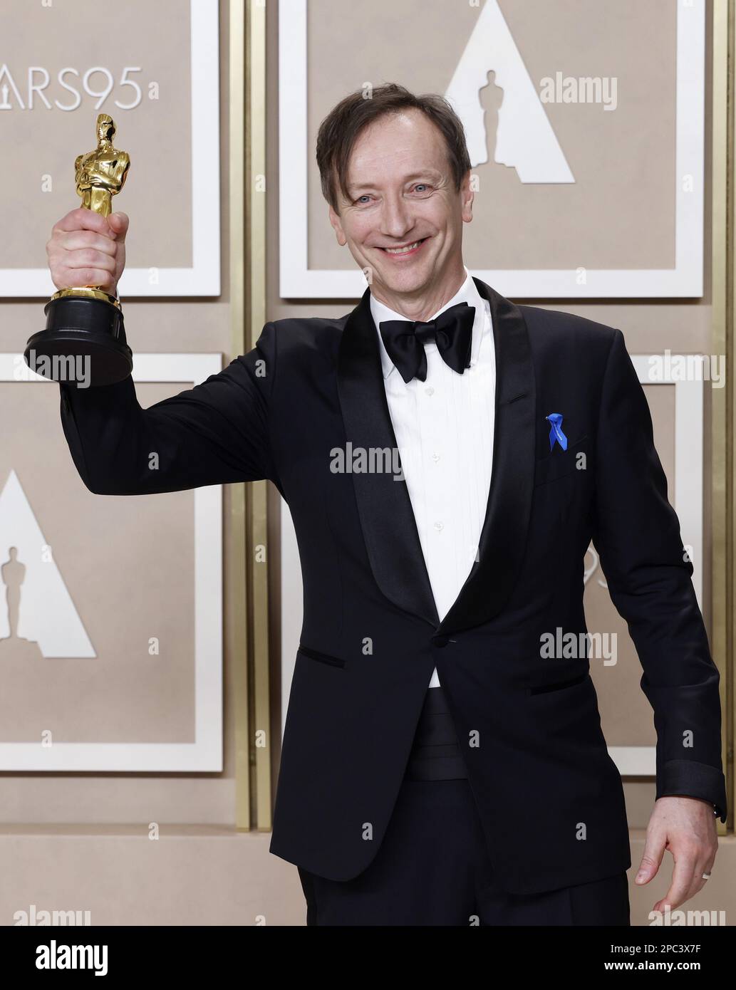 Volker Bertelmann, winner of the award for Best Original Score for "All ...