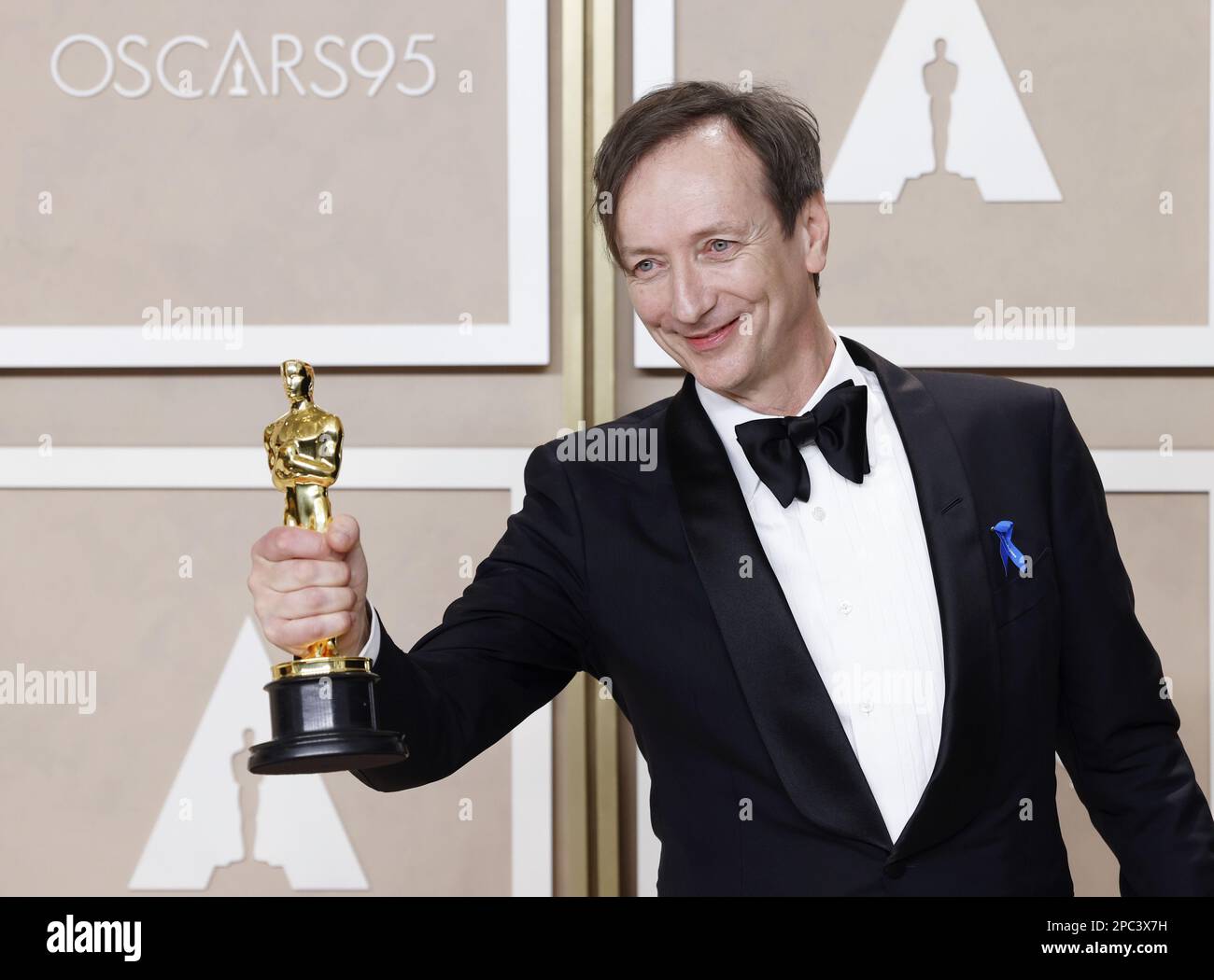 Volker Bertelmann, winner of the award for Best Original Score for "All ...