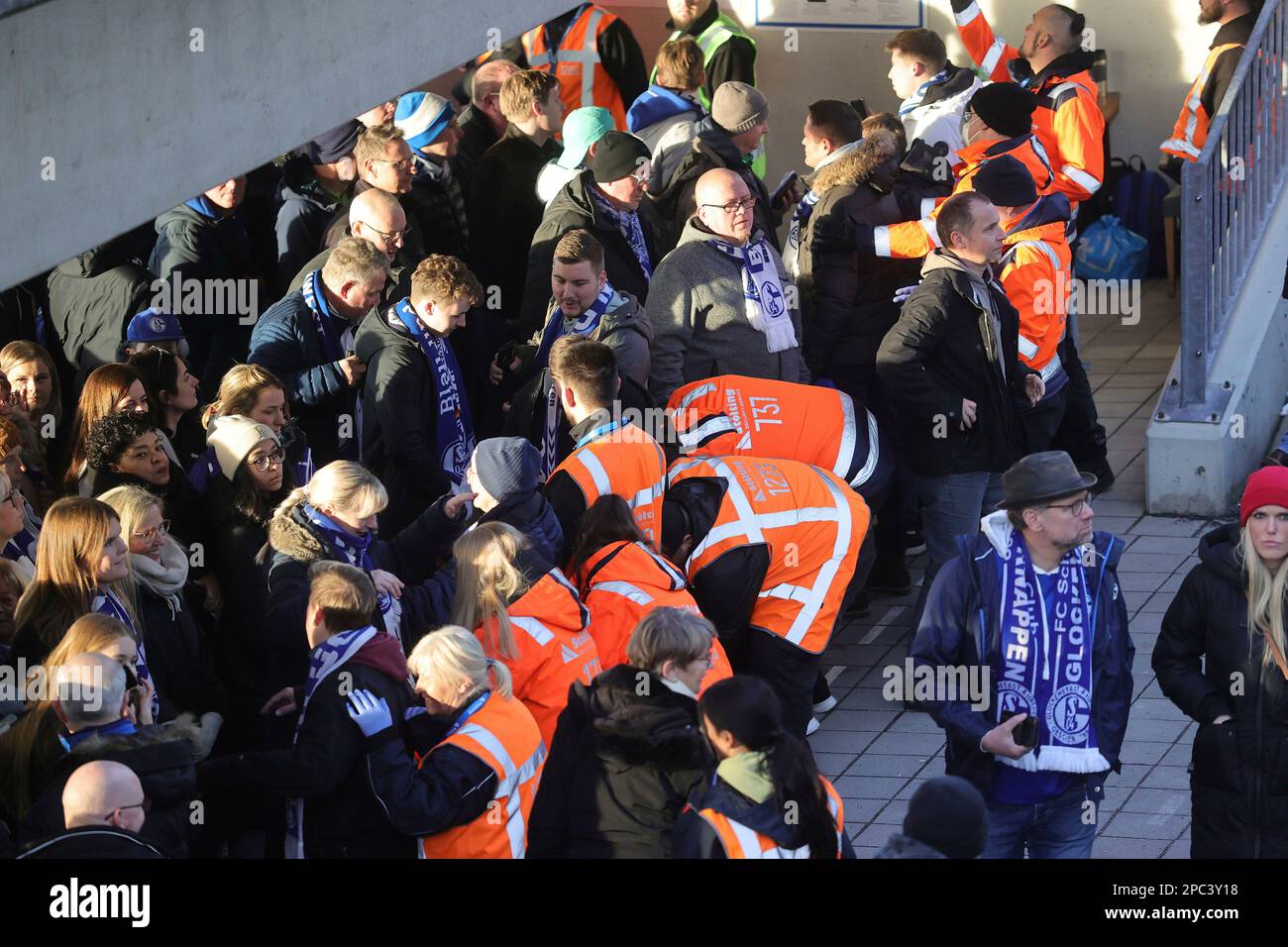 firo: 11.03.2023, football, soccer: 1st Bundesliga: FC Schalke 04 - BVB ...