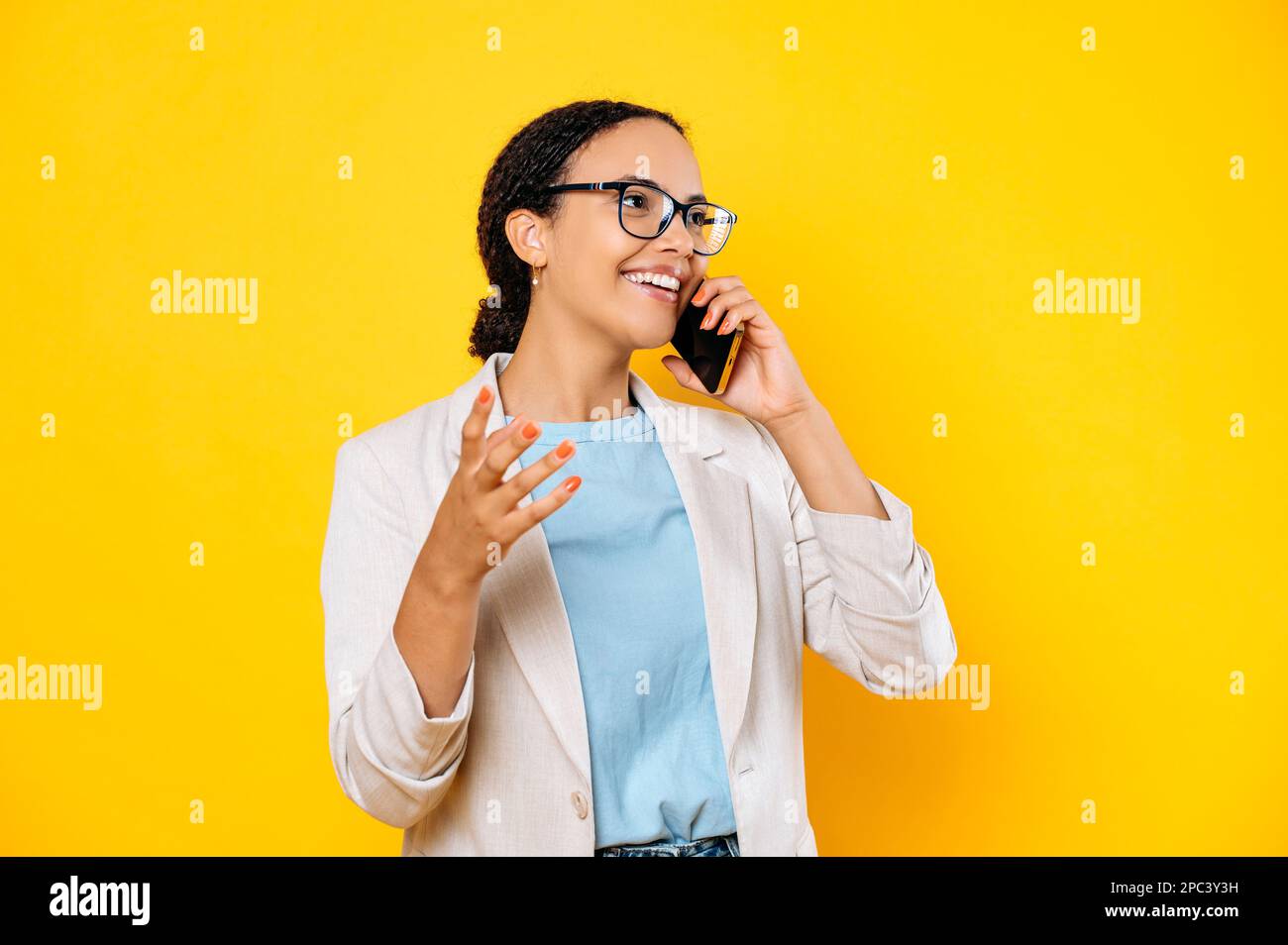 Busy woman partner entrepreneur standing hi-res stock photography and ...