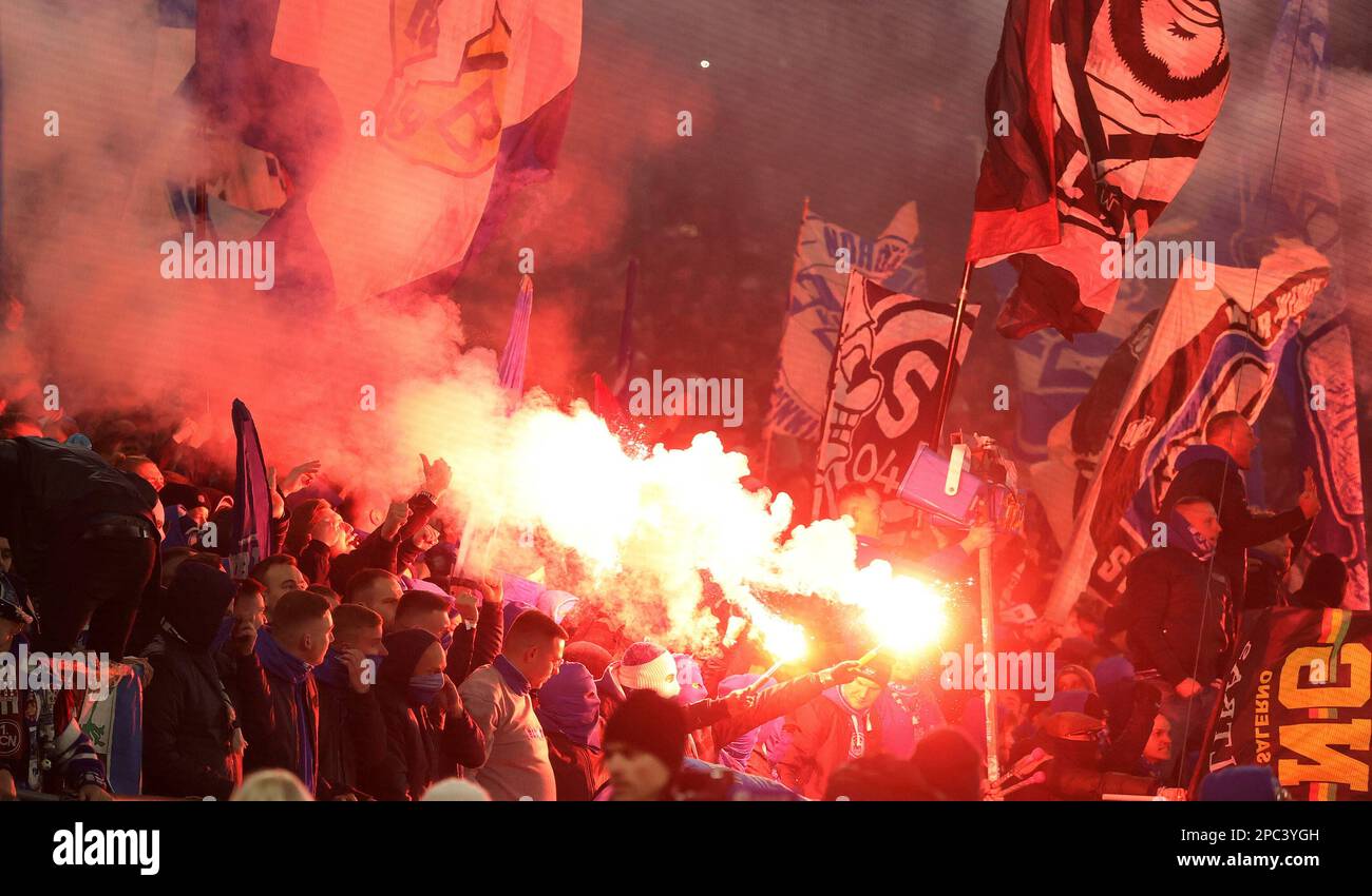 firo: 11.03.2023, football, soccer: 1st Bundesliga: FC Schalke 04 - BVB ...