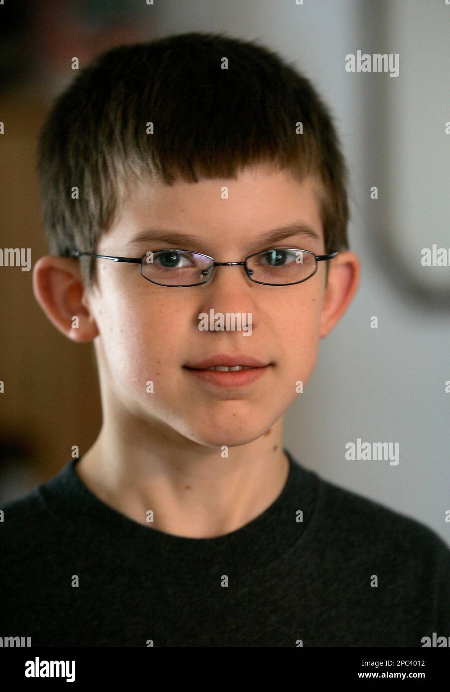 Ben Ownby stands in the living room of his home Tuesday, Jan. 16, 2007 ...