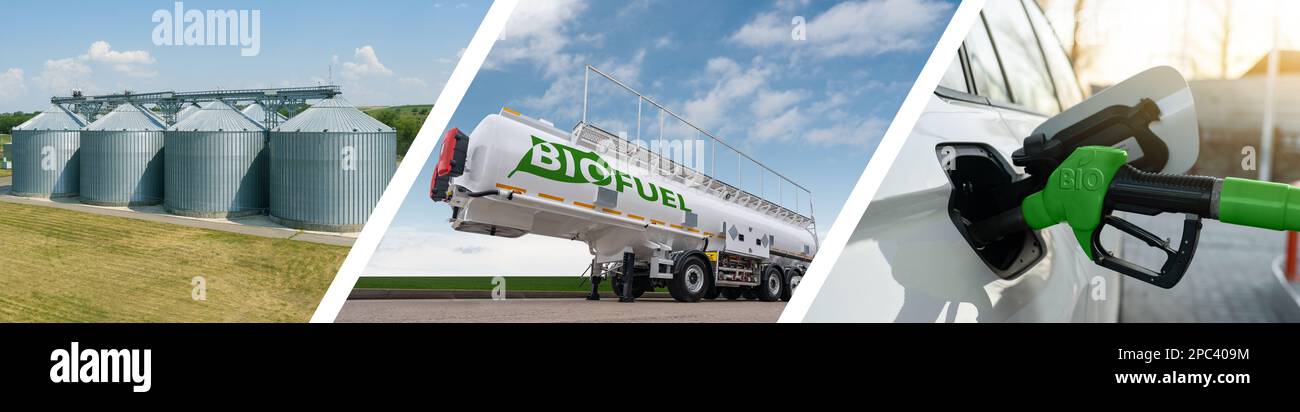 Carbon neutral bio fuel decarbonization concept Stock Photo - Alamy