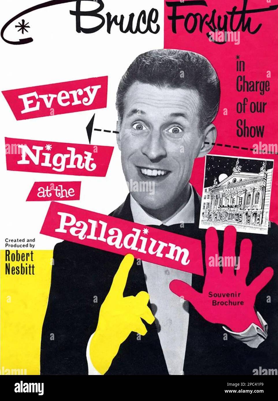 BRUCE FORSYTH (1928-2017) English entertainer and TV host. Programme ...