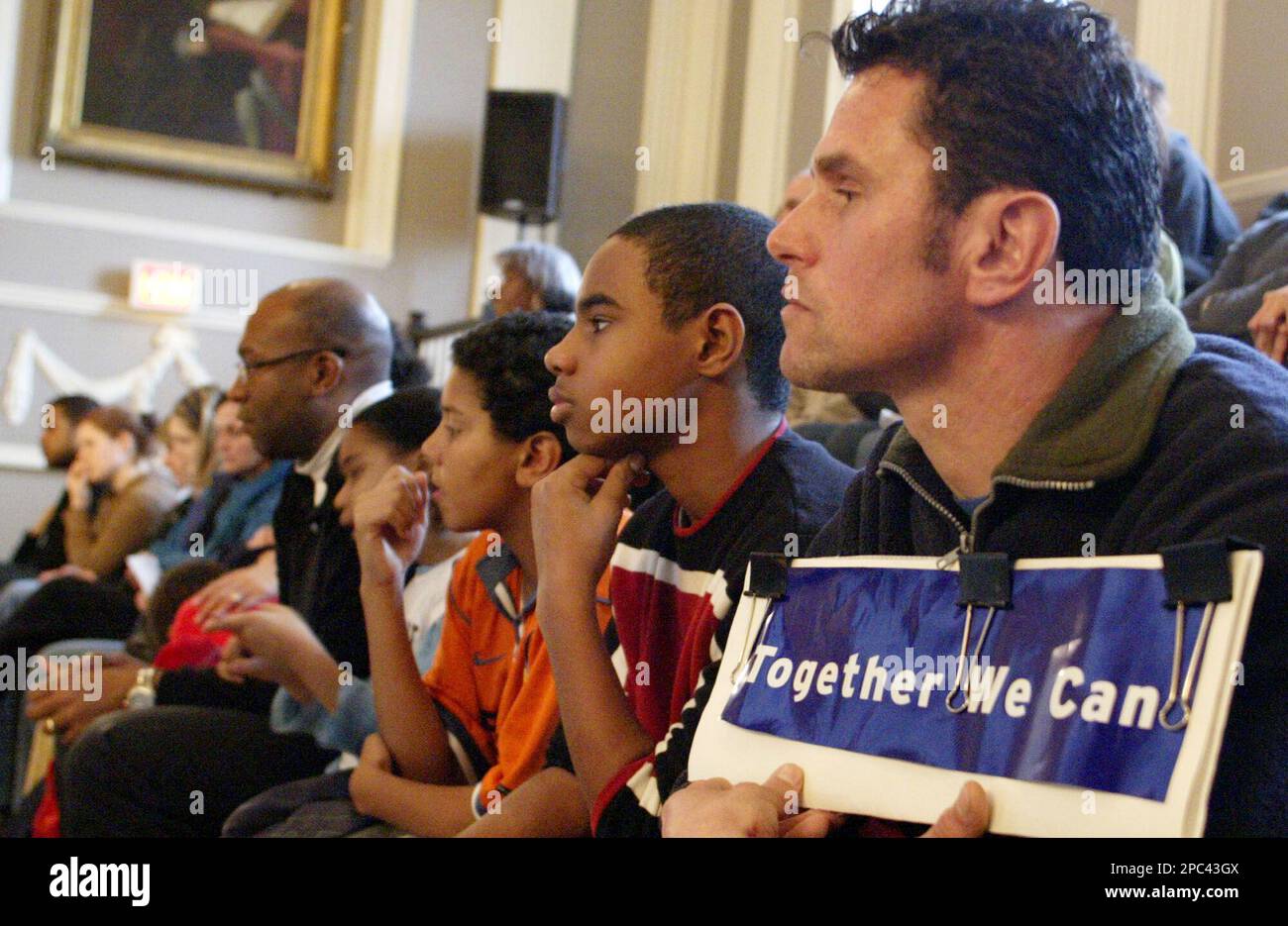 Alexander Brian Arredondo, right, attends the thirty-seventh Annual ...