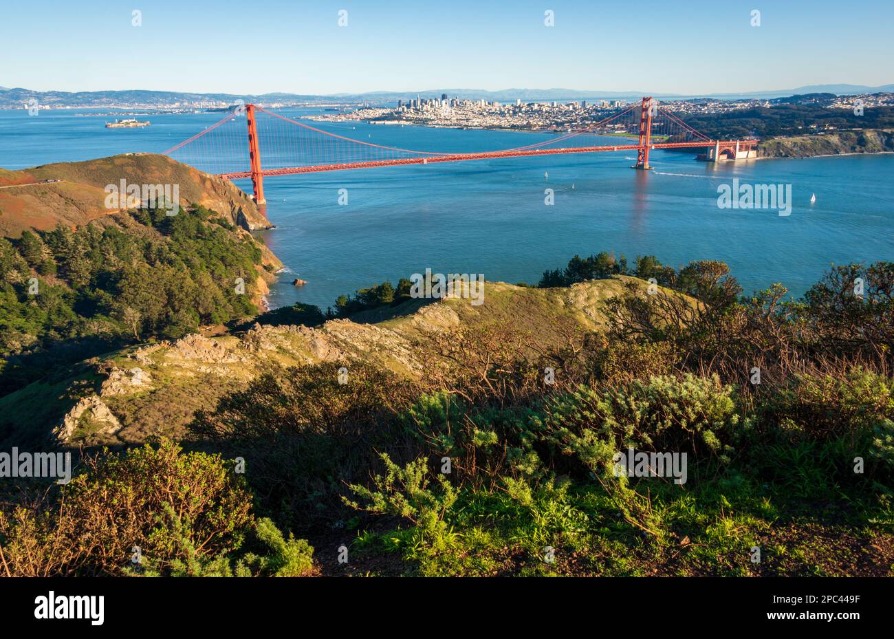 Golden Gate Bridge Recreation Area, California Stock Photo - Alamy